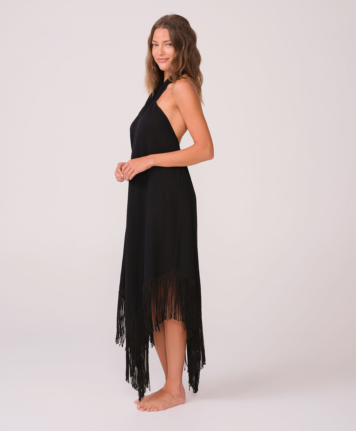 Midnight Kate Fringe Dress | PQ Swim