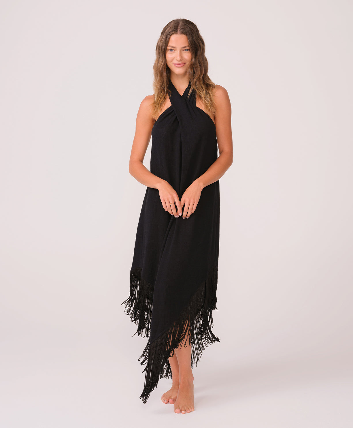 Midnight Kate Fringe Dress | PQ Swim