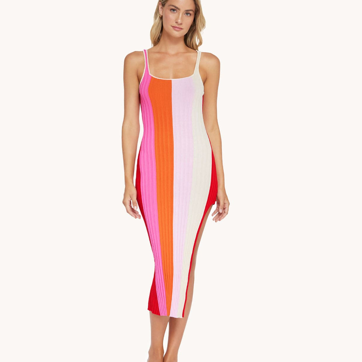 Neapolitan Piper Slit Dress | PQ Swim