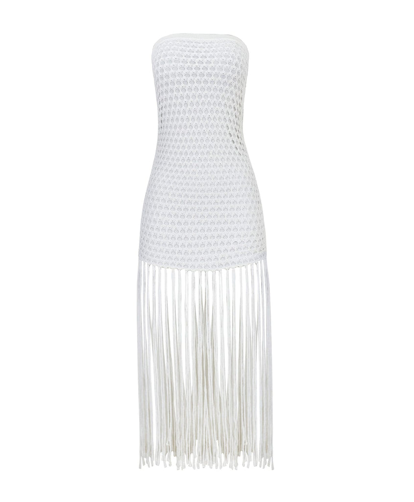 Water Lily Vanessa Strapless Fringe Dress | PQ Swim – PQ Swim (PilyQ)